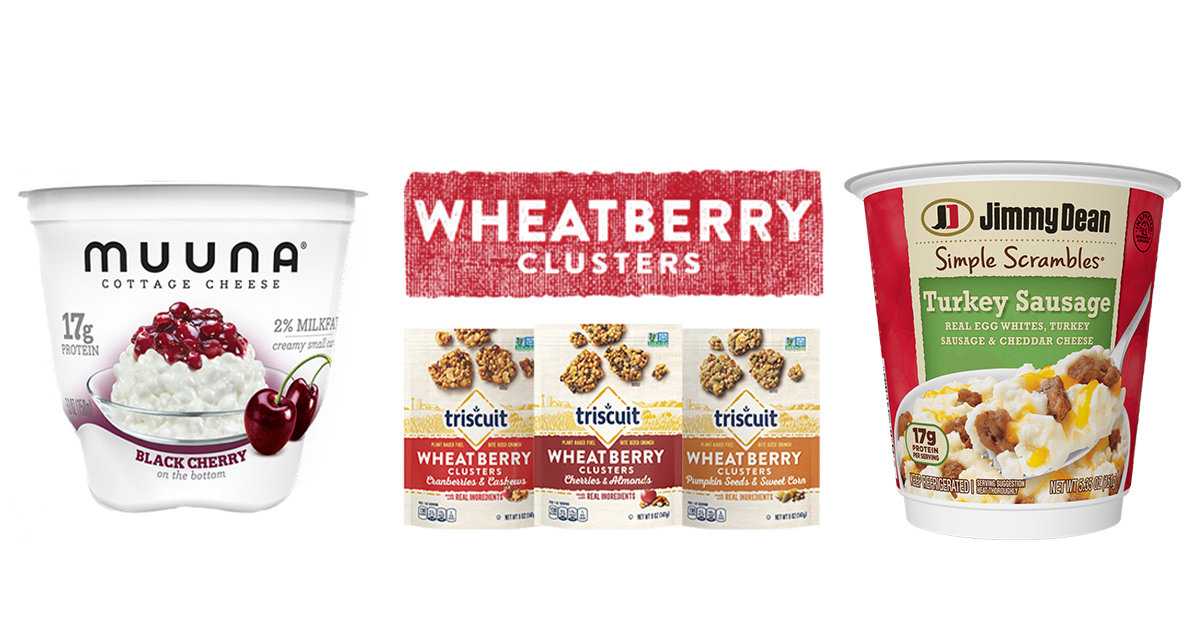 Healthy Whole-Grain Snack, Microwave Egg Scramble, Flavored Cottage ...