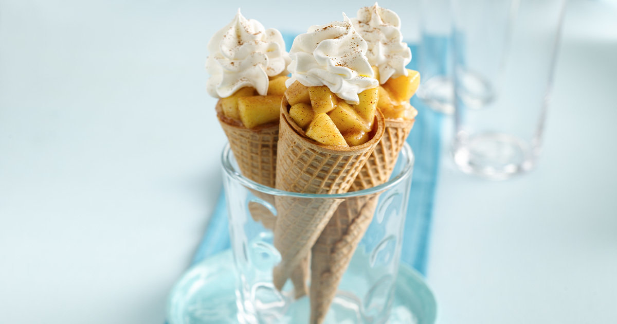 Apple Pie in an Ice Cream Cone + More Low-Calorie Desserts | Hungry Girl