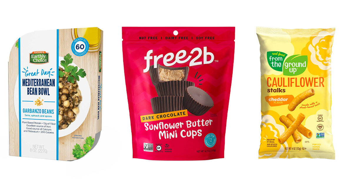 Shelf-Stable Vegetarian Meals, Chocolate Candy with Sunflower Seed ...