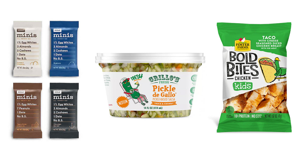 100-Calorie Protein Bars, Seasoned Chicken Breast Packs, Salsa with ...