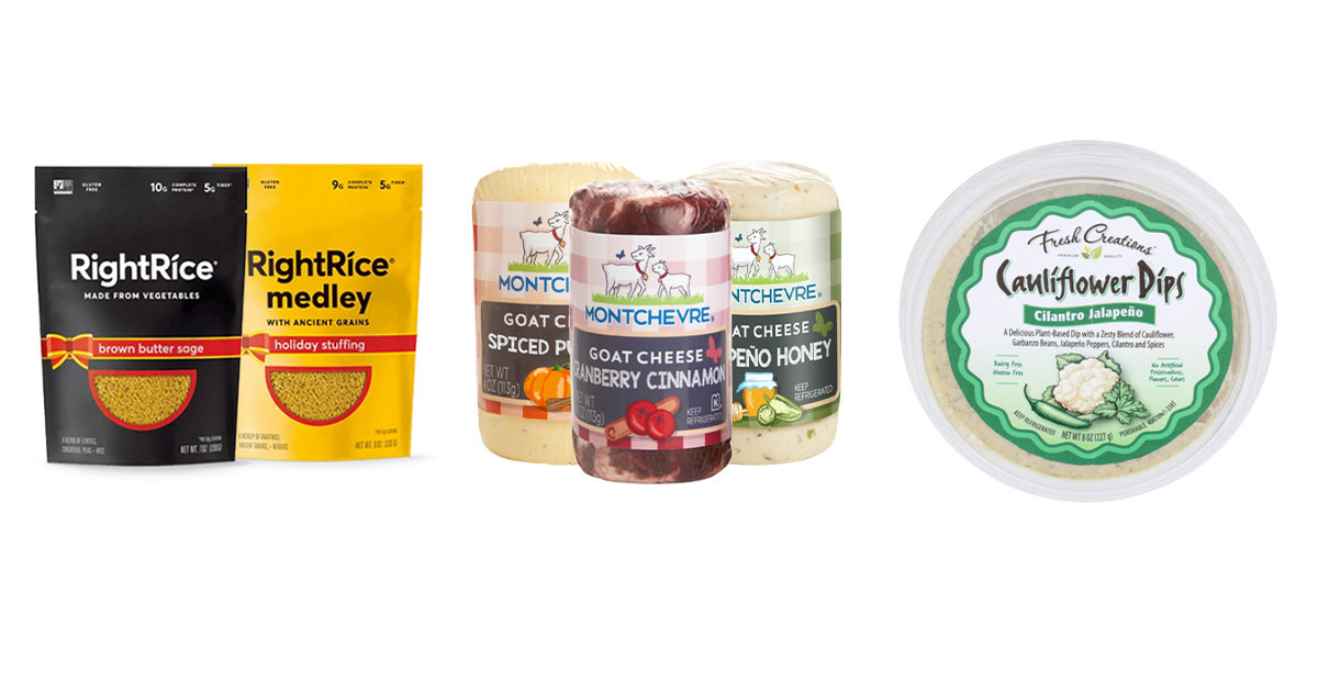 Seasonal Seasoned Rice with Plant Protein, Flavored Goat Cheese, Plant ...