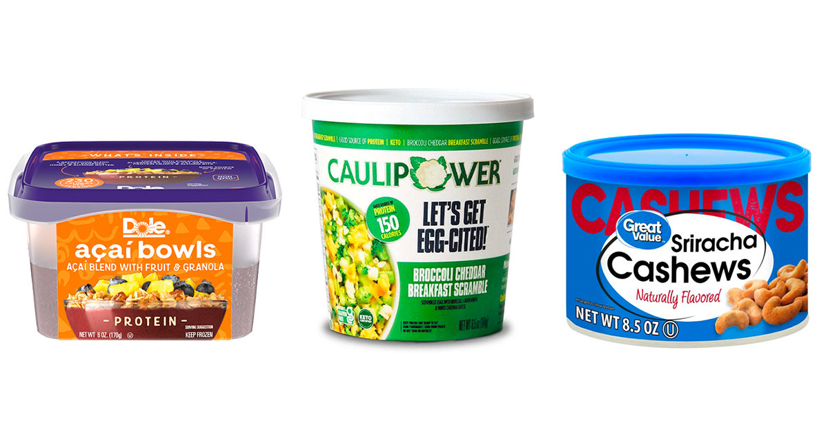 Healthy Walmart Food Finds: Microwave Egg Scramble Cups, Açaí Bowl with ...