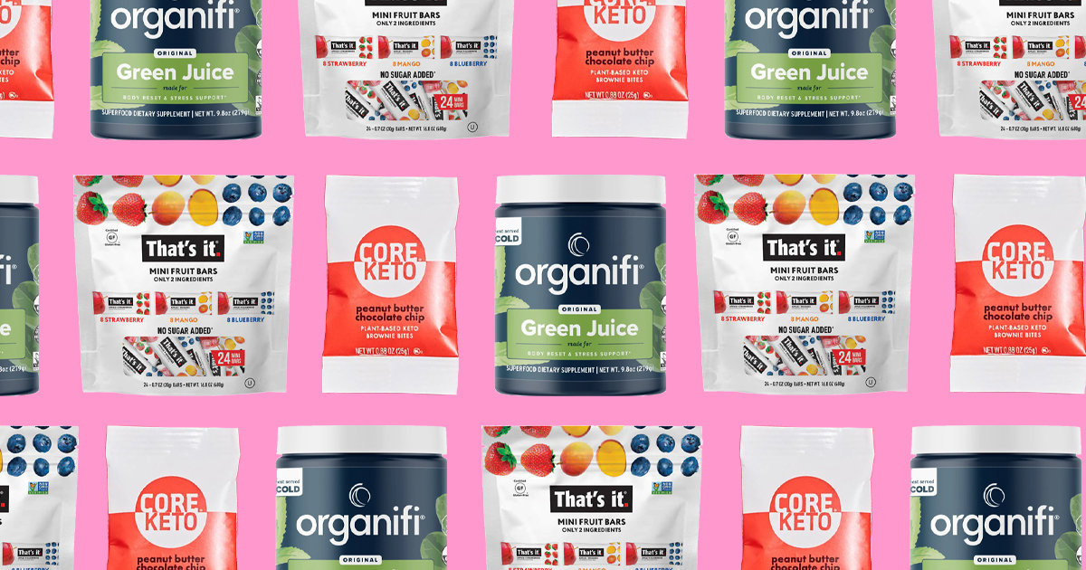 Healthy Amazon Food Finds: Low-Sugar Brownies, Green Drink Mix, Real ...