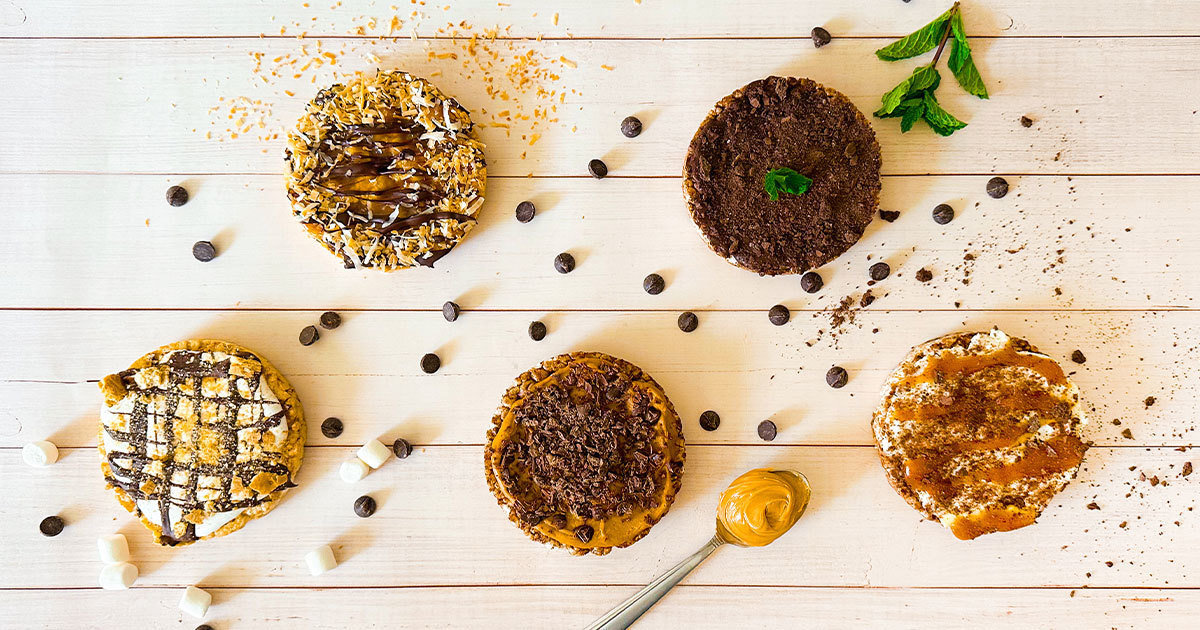 Girl Scout Cookie Inspired Rice Cake Snacks | Hungry Girl