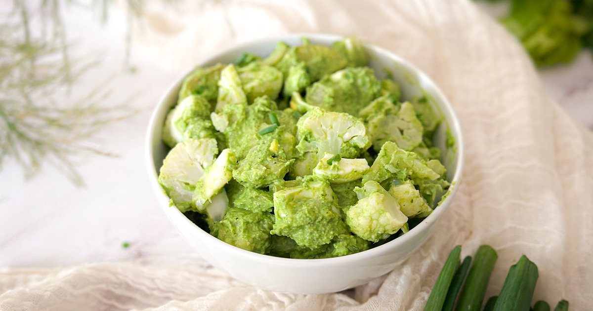 Healthy Green Goddess Potato Salad Recipe | Hungry Girl