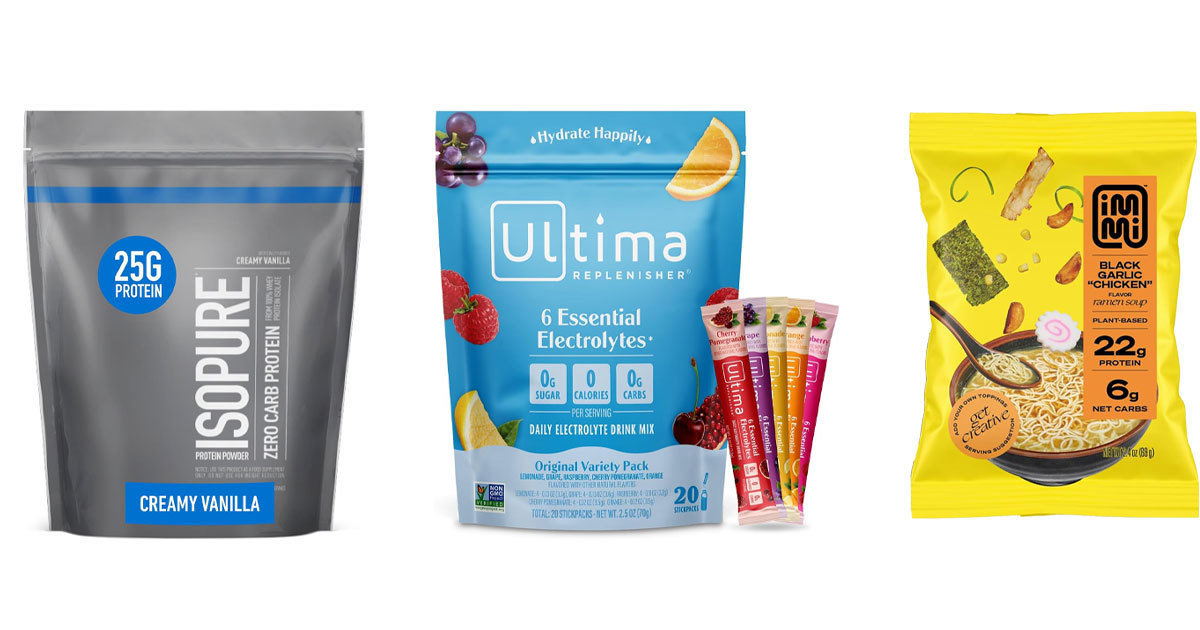 Amazon Prime Day Finds: Protein Powder, Hydration Mix, Low-Carb Ramen ...