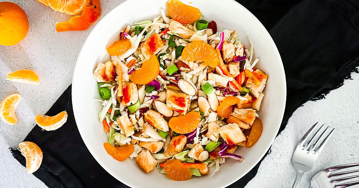 Single-Serving Orange Chicken Bowl Recipe | Hungry Girl