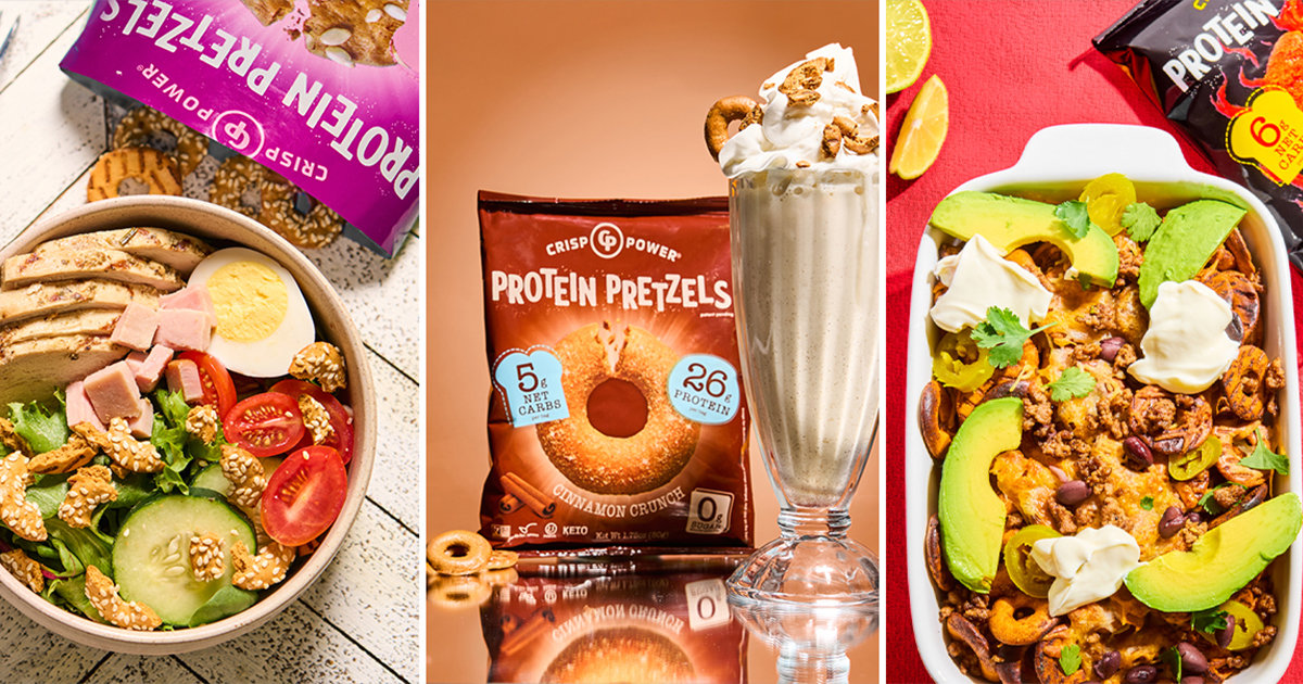 Crisp Power Protein Pretzels: High Protein, Low Net Carbs | Hungry Girl