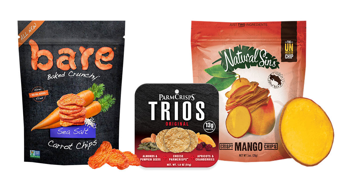 Baked Carrot Chips, Cheese Snack Packs, Crispy Mango | Hungry Girl