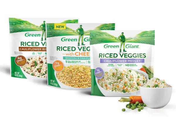 Green Giant Shelf-Stable and Frozen Riced Veggies | Hungry Girl