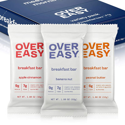 Breakfast Protein Bars, Classic Veggie Burger, Dill Pickle Salad ...