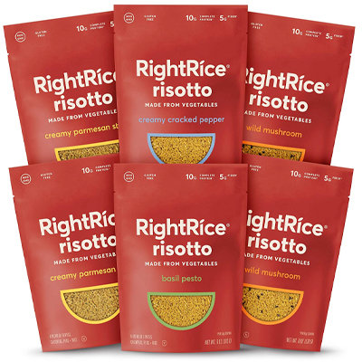 Healthy Risotto with Fiber & Protein, Frozen Wonton Soup, Shelf-Stable ...