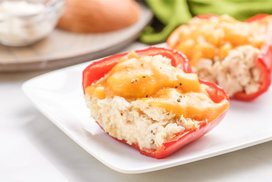 Reuben Bell Pepper Sandwich & More Lower-Carb Bell Pepper Recipes ...