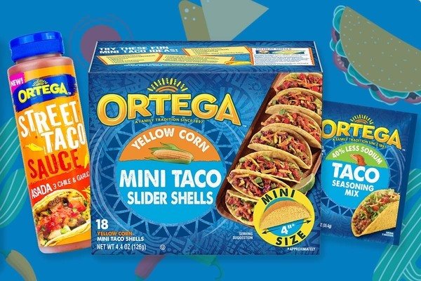 Cheeseburger Taco Sliders + Must-Have Taco Ingredients from Ortega ...