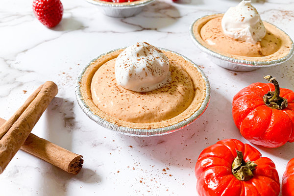 No-Bake Mini Pies Holiday Dessert Recipe Hack | Hungry Girl