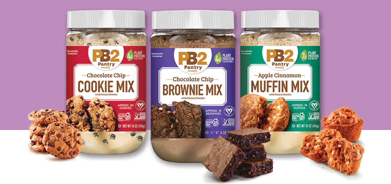 PB2 Powdered Peanut Butter, Recipes & Plant-Based Baking Mixes | Hungry ...