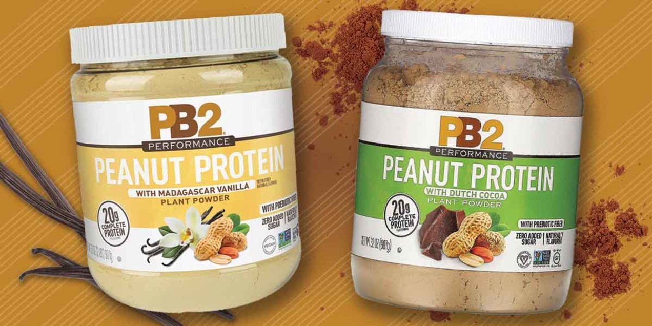 PB2 Plant-Based Protein Bars with Real Peanuts & Almonds | Hungry Girl