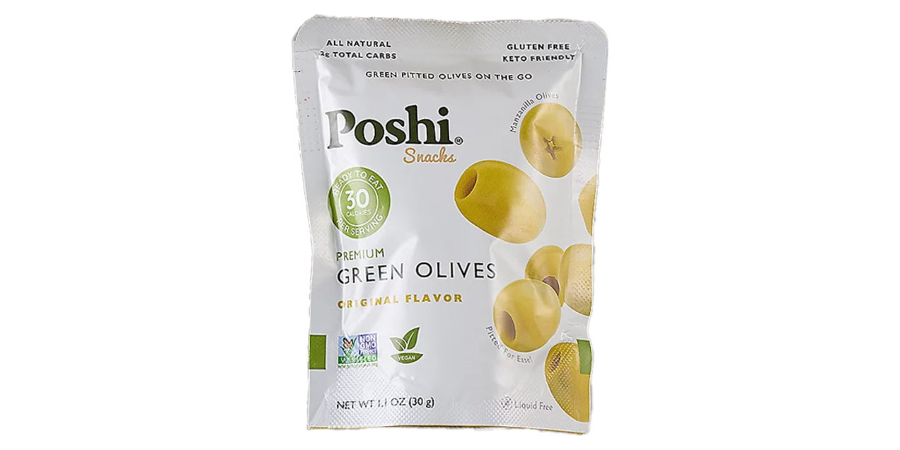 Dill Pickle Rice Chips, Green Olive Snack Pouches, Chicken Caesar Salad ...