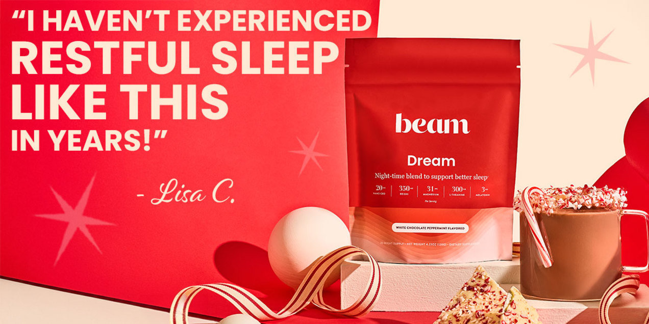 Beam Dream Sleep & Wellness Supplement Drink | Hungry Girl