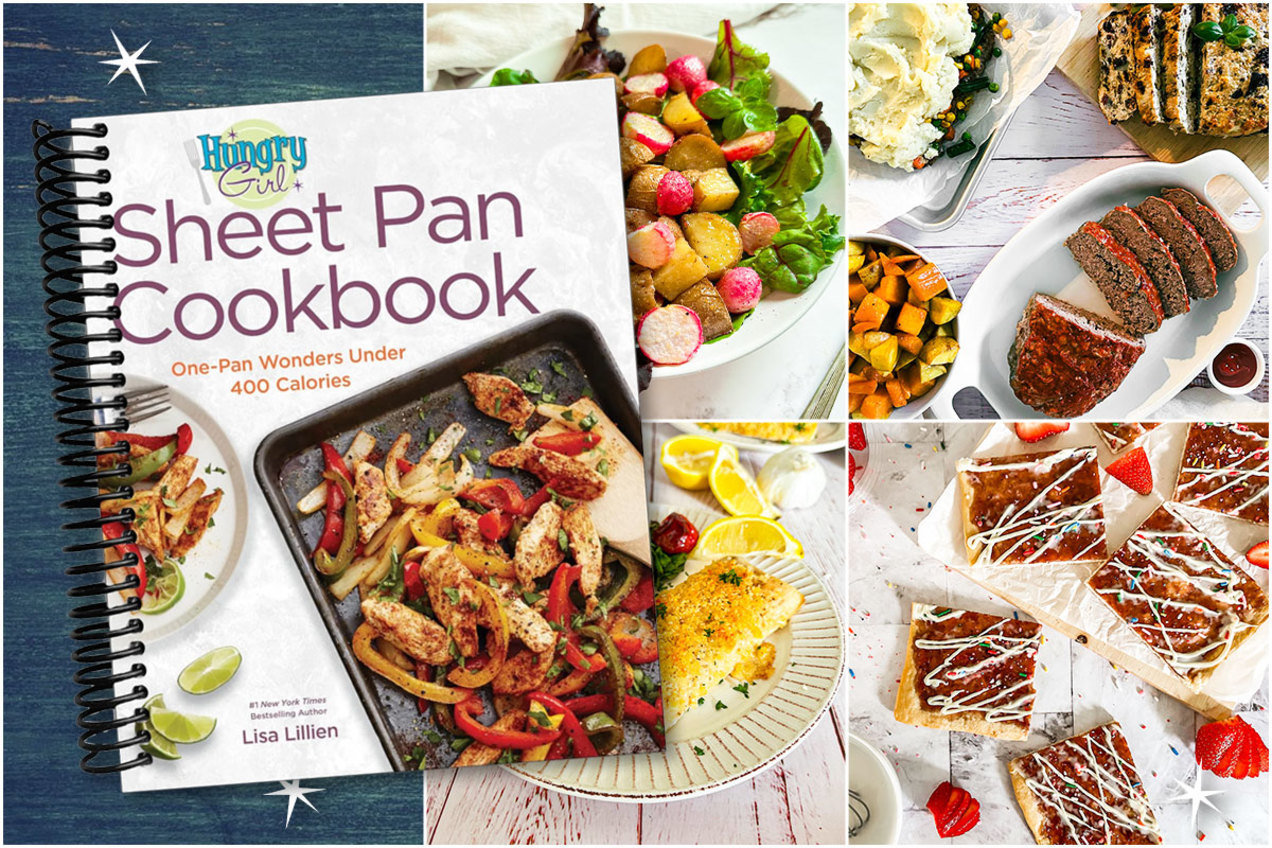 New Sheet Pan Cookbook Preorder Promo | Hungry Girl