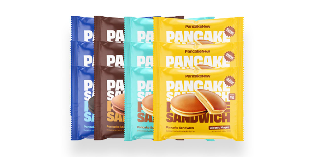 Protein Pancake Sandwiches, Caffeinated Chocolate Milk, Crispy Protein ...