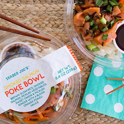 Trader Joe's Food Finds: Cherry Plum Hybrid, Smoked Salmon Poke, Mini ...