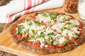 Buffalo Chicken Meatza Pizza + More Low-Carb Pizza Recipes | Hungry Girl