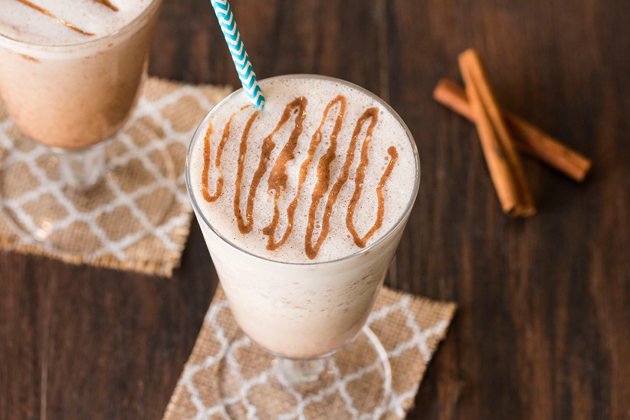 Dessert-Inspired Shake Recipes Under 200 Calories: Cinnamon Bun ...