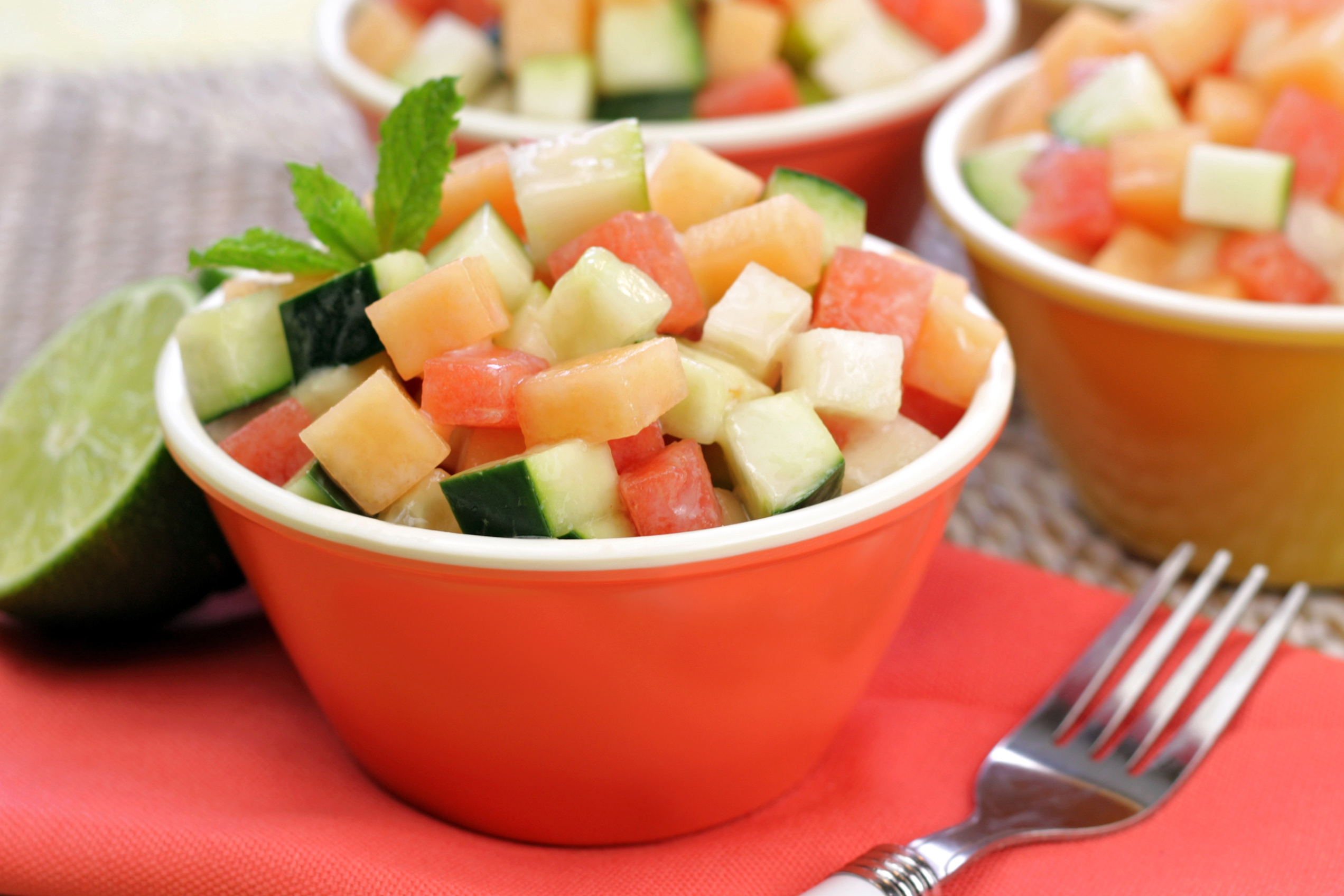 Sassy Melon Salad | Hungry Girl