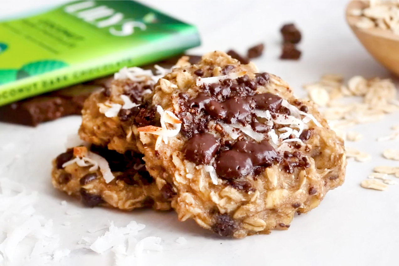 Tropical Chunky Monkey Cookies | Hungry Girl