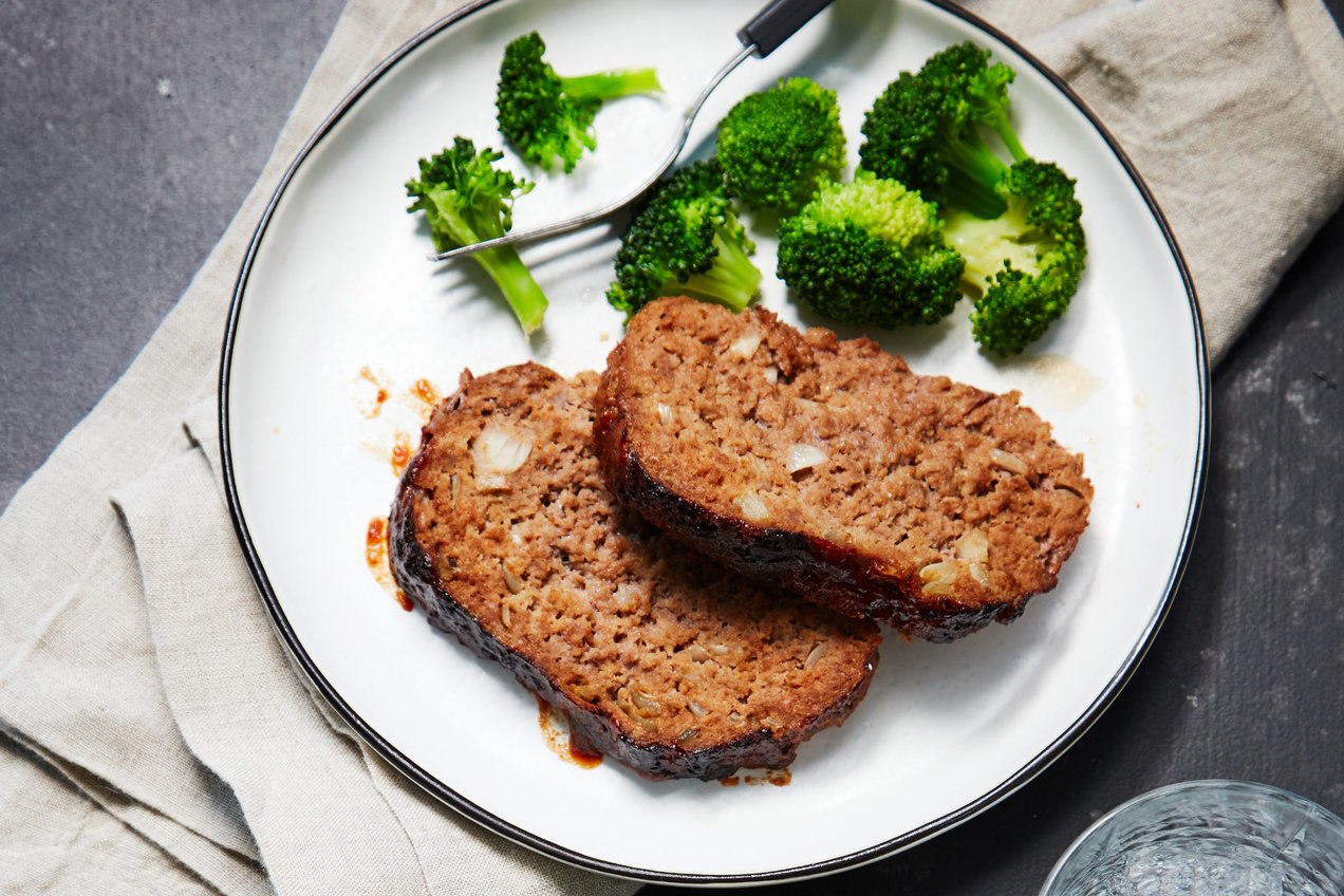 Honey BBQ Meatloaf | Hungry Girl