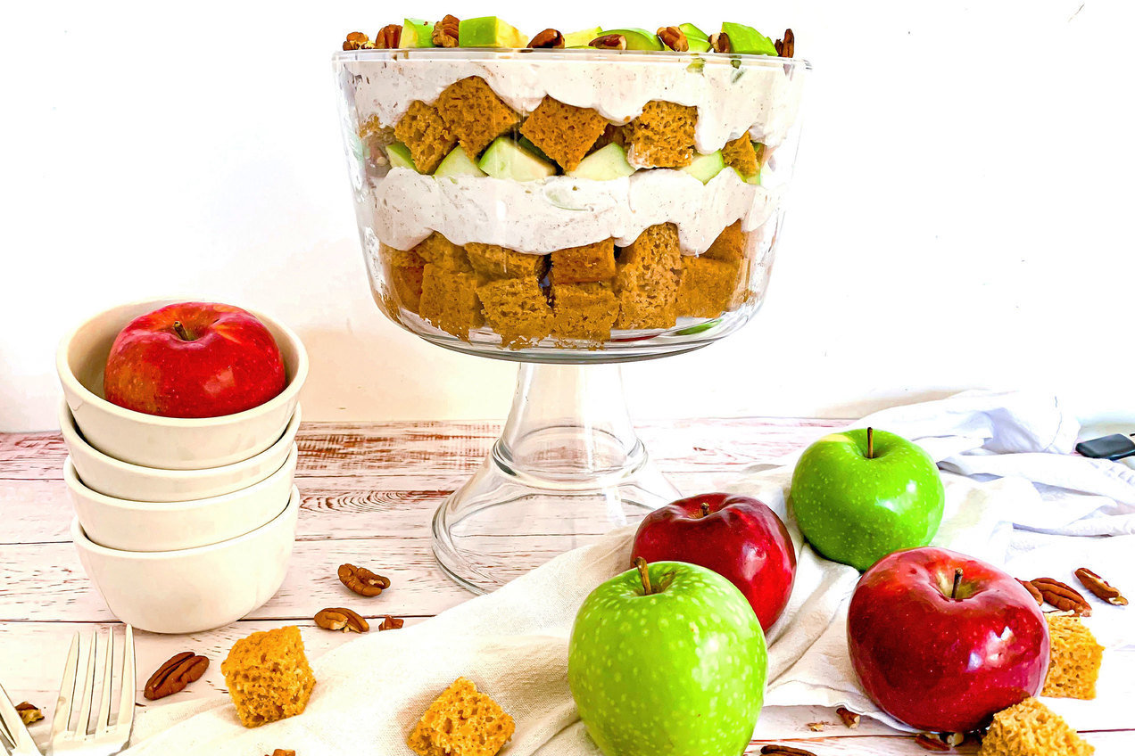 Easy Apple Spice Trifle Recipe | Hungry Girl