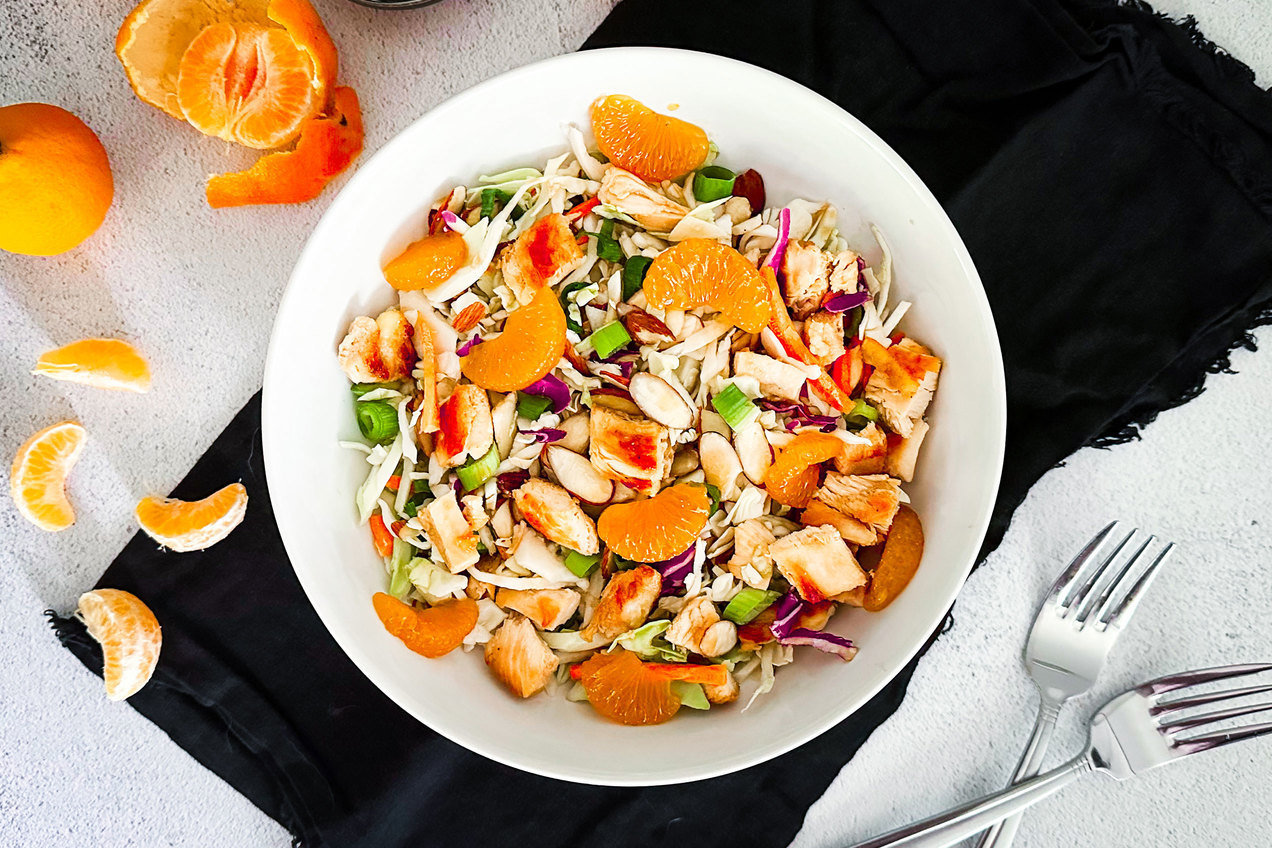 Single-Serving Orange Chicken Bowl Recipe | Hungry Girl