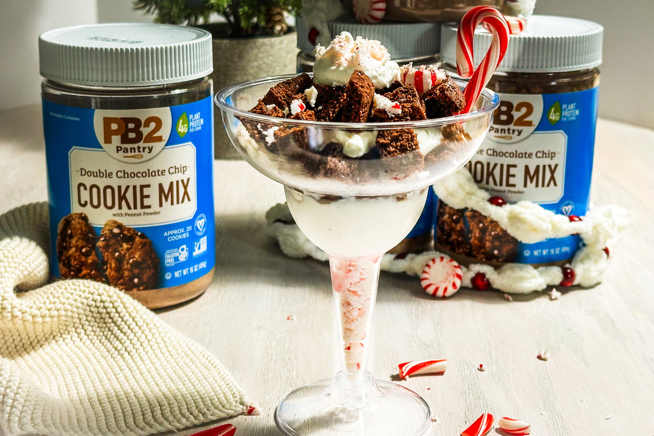 PB2 Pantry Chocolate Chip Cookie Mixes & Easy Holiday Recipe | Hungry Girl