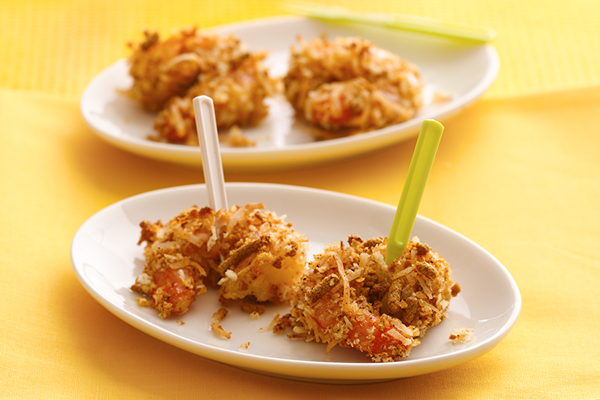 Sweet Coconut Crunch Shrimp | Hungry Girl